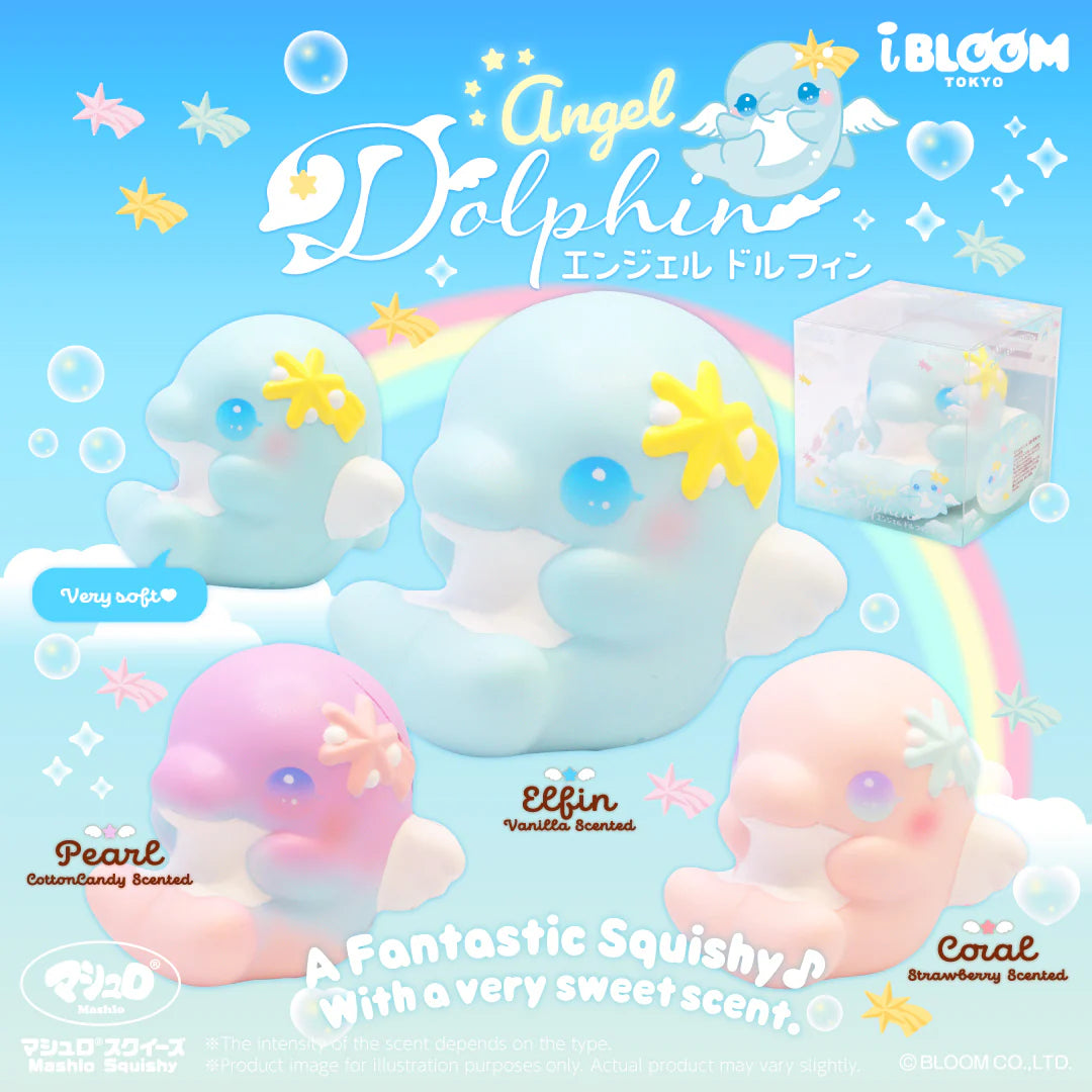 iBloom Angel Dolphin Squishy – Charms LOL