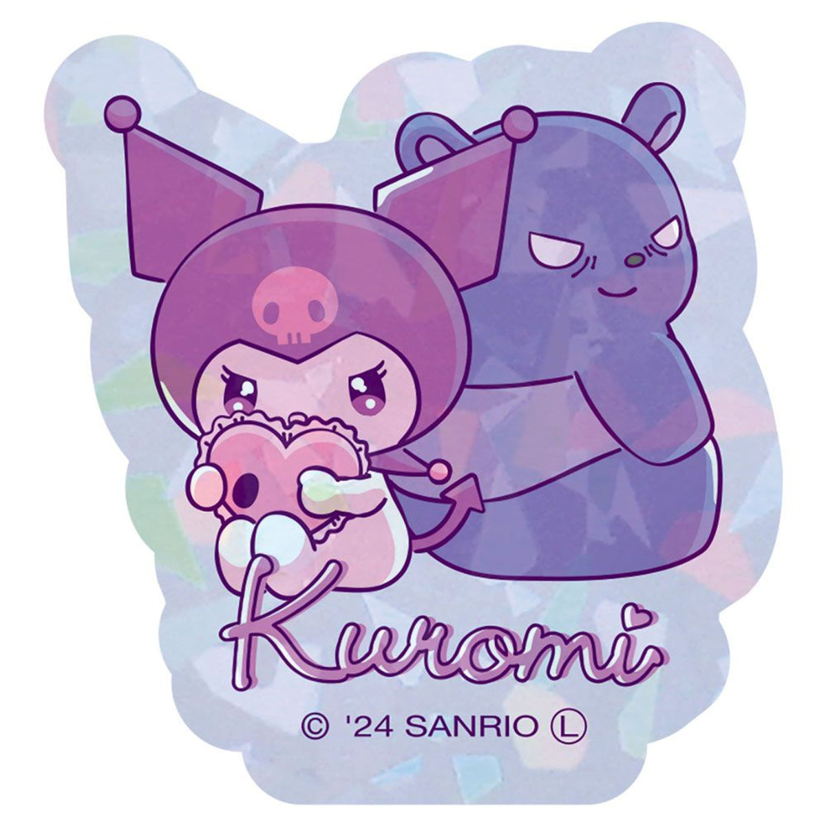 Sanrio Characters Sad Eyes Hologram Sticker Blind Bag | Charms LOL