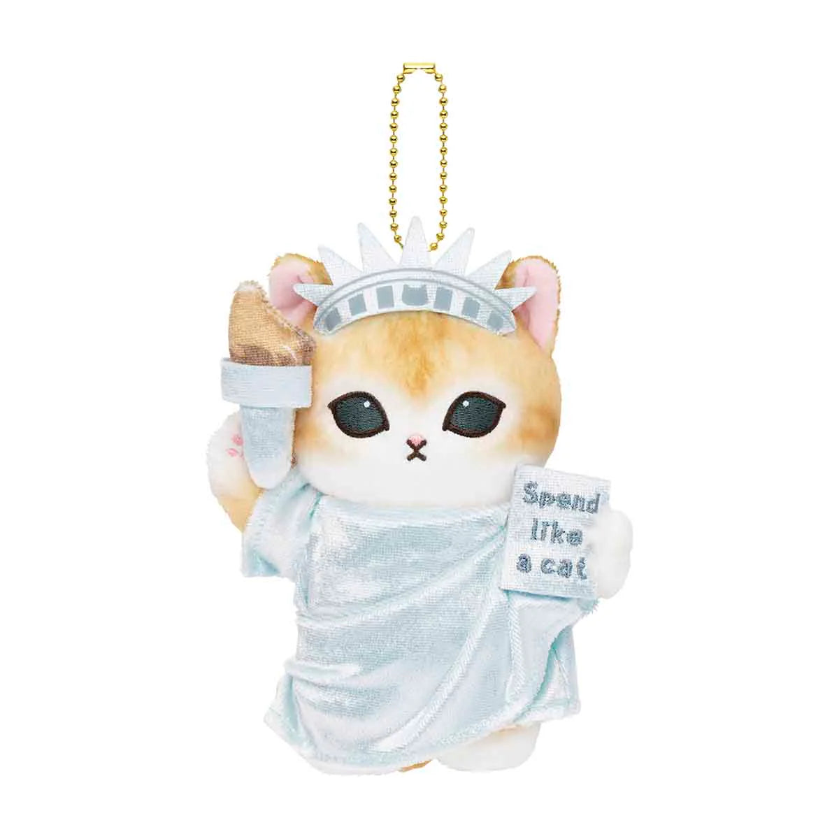 Mofusand Statue of Liberty Cat Plush Mascot – Charms LOL