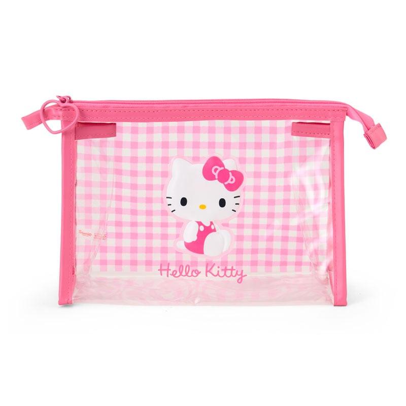 Hello Kitty Clear Checked Pouch – Charms LOL