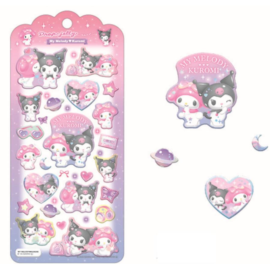 My Melody x Kuromi 3D Stickers – Charms LOL