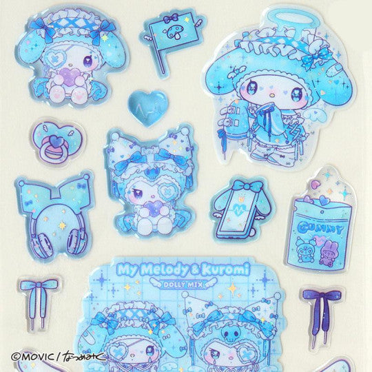 My Melody x Kuromi 3D Stickers [Dolly Mix] – Charms LOL