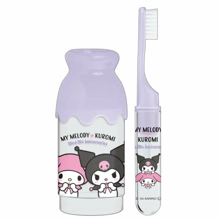 My Melody & Kuromi Happy Anniversary Toothbrush Set | Charms LOL