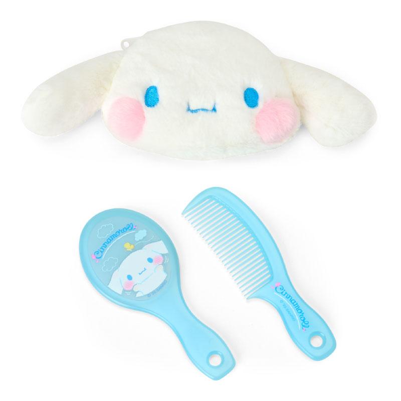 Cinnamoroll "Squishy Cheeks" Mirror & Comb w Case | Charms LOL