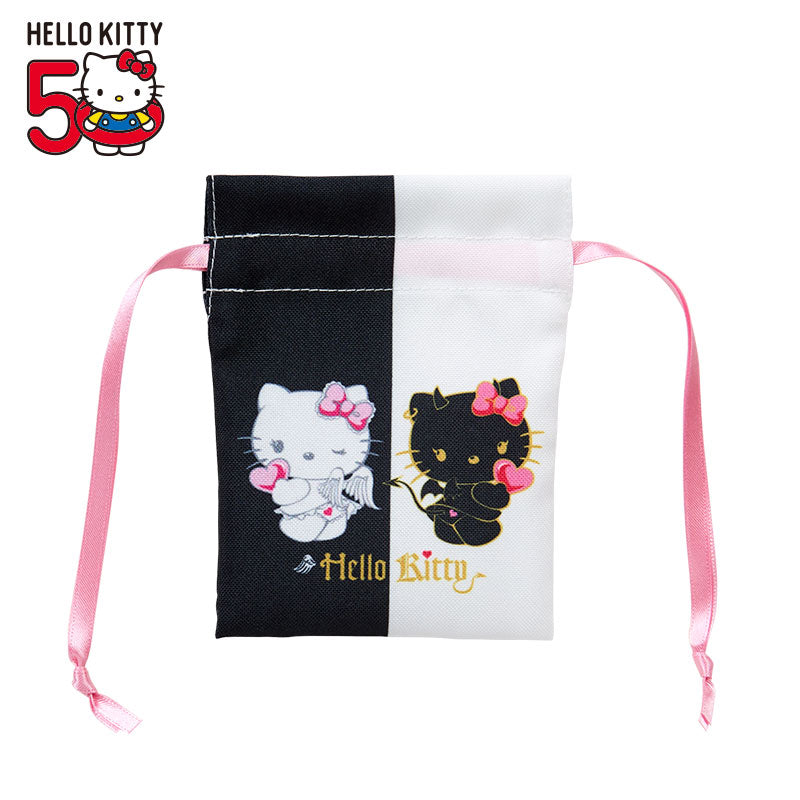 Hello Kitty 50th Anniversary Drawstring [Angel Devil] – Charms LOL